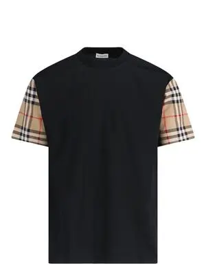 Burberry Vintage Check T-shirt - Black