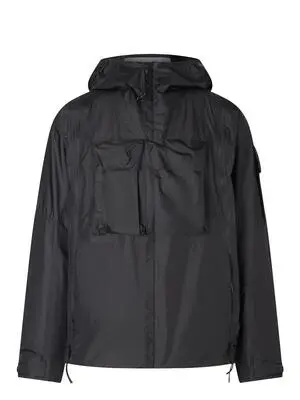 C.P. COMPANY Metropolis Series Pertex® Ripstop Hooded Jacket - Black