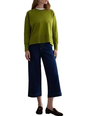 HOBBS LONDON Marsha Sweater - Soft Moss