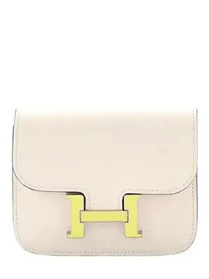 Hermès Constance Slim Wallet Epsom Neutral