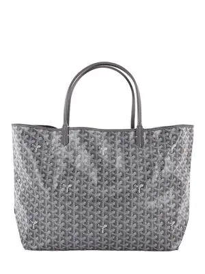 Goyard GM Saint Louis Tote Coated Canvas Gray