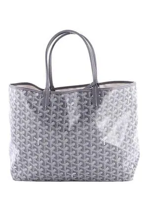 Goyard Saint Louis PM Tote Coated Canvas Gray
