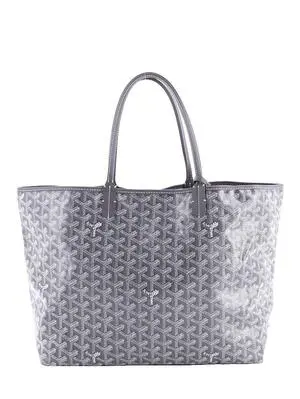 Goyard PM Saint Louis Tote Coated Canvas Gray