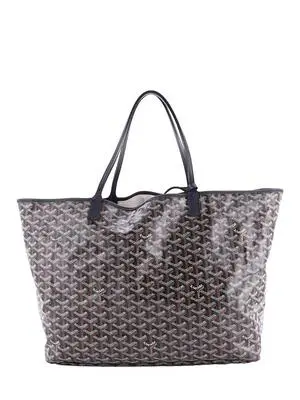 Goyard Saint Louis GM Tote Coated Canvas Black