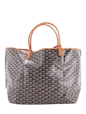 Goyard GM Saint Louis Tote Coated Canvas Brown