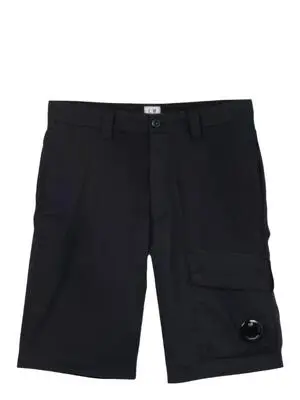 C.P. COMPANY Cargo Pocket Shorts - Black