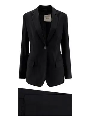 HEVO Frigole Virgin Sheep's Wool Suit - Black