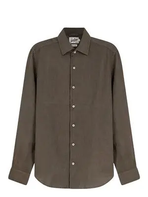 MC2 SAINT BARTH Linen Shirt Verde