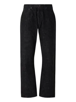 FULLCOUNT Straight-leg Selvedge Denim Jeans - Black