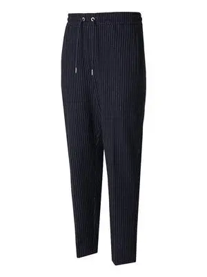 Mackage Stanley-k Brushed Knit Pants - Navy-cream