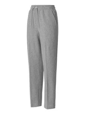 Mackage Brushed Knit Pants - Light Grey Mix-cream