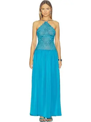 Katie May Kaya Gown - Deep Lagoon