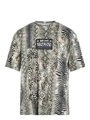 Just Cavalli T-shirt Size Cotton - Beige
