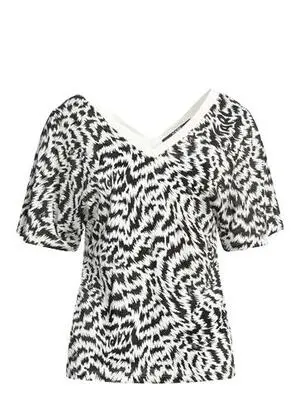 Karl Lagerfeld Printed Jersey T-shirt - Off White