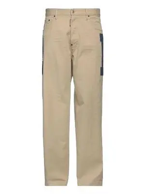 Dsquared2 Straight Leg Twill Pants - Beige
