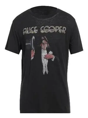 John Varvatos T-shirt Size Cotton, Polyester - Black
