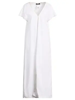 Fabiana Filippi Maxi Linen Dress - White