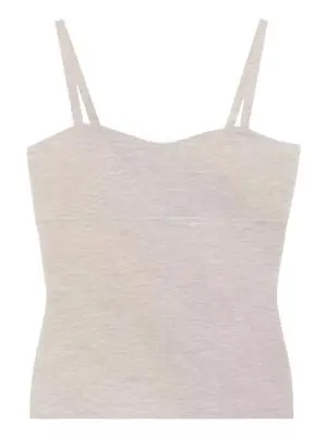 Max Mara Epica Strap Top Neutrals