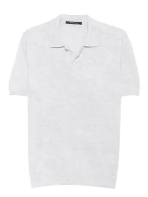 Tagliatore Keith Short-sleeve T-shirt Grey