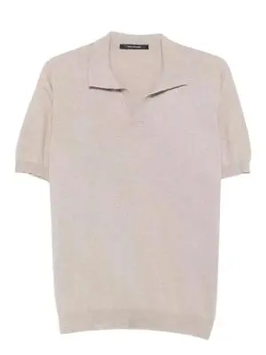 Tagliatore Keith V-neck T-shirt Neutrals