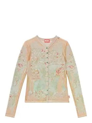 DIESEL® Button-fastening Top - Neutrals