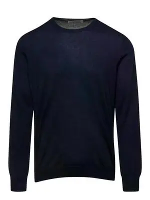 FILERIA Crew Neck Sweater Blue