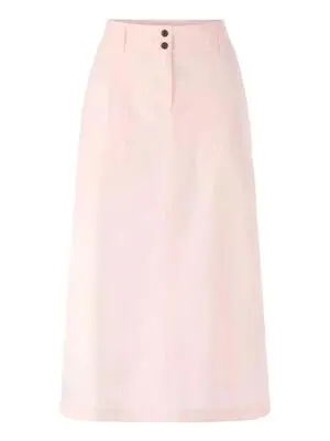 MARCCAIN Belt-loop Midi Skirt - Pink