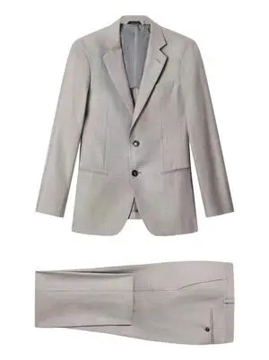 Giorgio Armani Soho Buttoned Suit - Grey
