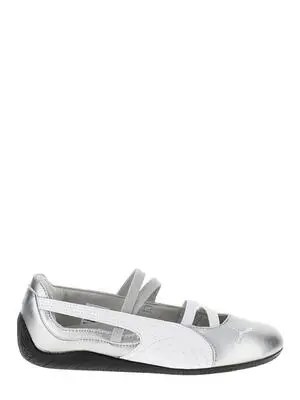 PUMA Speedcat Ballet Metallic Ballerina Sneakers Silver