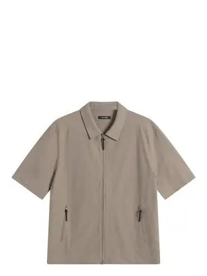 HIKING PATROL Edge Lt Softshell Technical Short Sleeve Shirt - Walnut