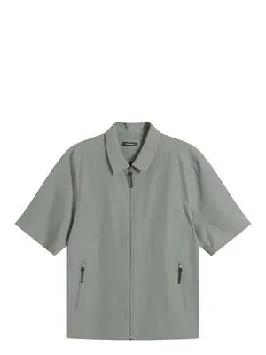 HIKING PATROL Edge Lt Softshell Technical Short Sleeve Shirt - Pine Mist
