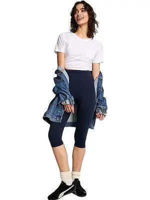 Pink Relay™ Capri Leggings - Blue