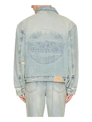 REPRESENT X Guns N' Roses Denim Jacket - Blue