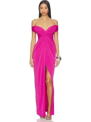 Katie May Hazel Gown - Fuchsia