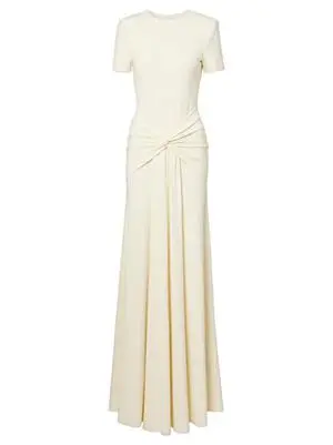 Roland Mouret Gathered Gown - Yellow