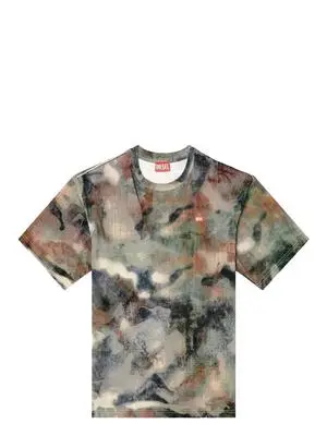 DIESEL® T-boxt Abstract-pattern T-shirt - Grey