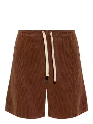 American Vintage Padow Corduroy Shorts Brown