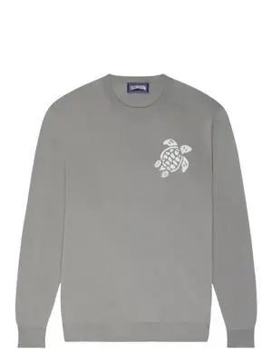 Vilebrequin Jacquard Turtle Sweater - Grey