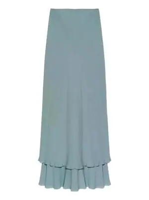 BY MALENE BIRGER Gurli Layered Skirt Blue