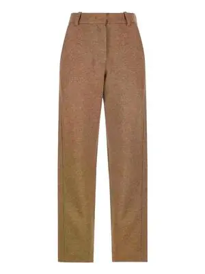 Loro Piana Belt-loop Straight Trousers - Brown