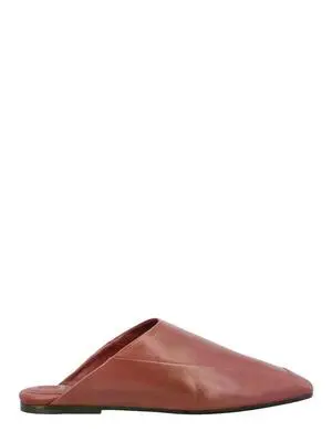 Brunello Cucinelli Leather Mules Brown
