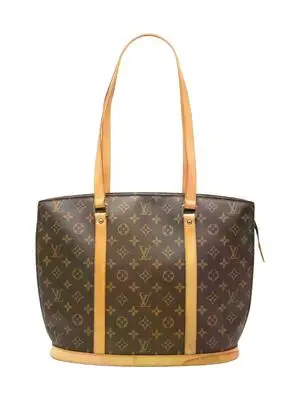 LOUIS VUITTON 1998 Monogram Babylone Tote Bag - Brown
