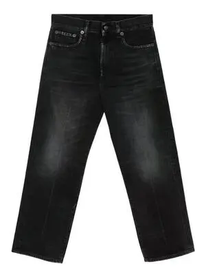 R13 Five-pocket Boyfriend Jeans - Black