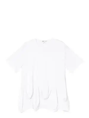 Comme Des Garçons Ruffled T-shirt - White
