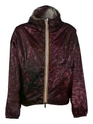 K-WAY Lightweight Hooded Jacket - Red