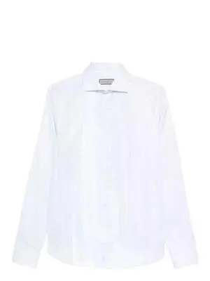 Canali Striped Shirt - Blue
