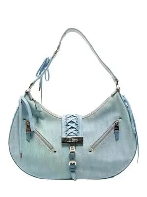 Dior 2002 Denim Shoulder Bag - Blue