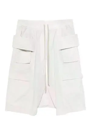 Rick Owens Creatch Cargo Drawstring Shorts - Neutrals