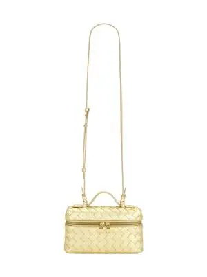 Bottega Veneta Bang Bang Vanity Bag Gold