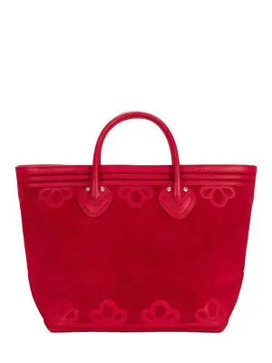 BODE Trefoil Tote Bag - Red